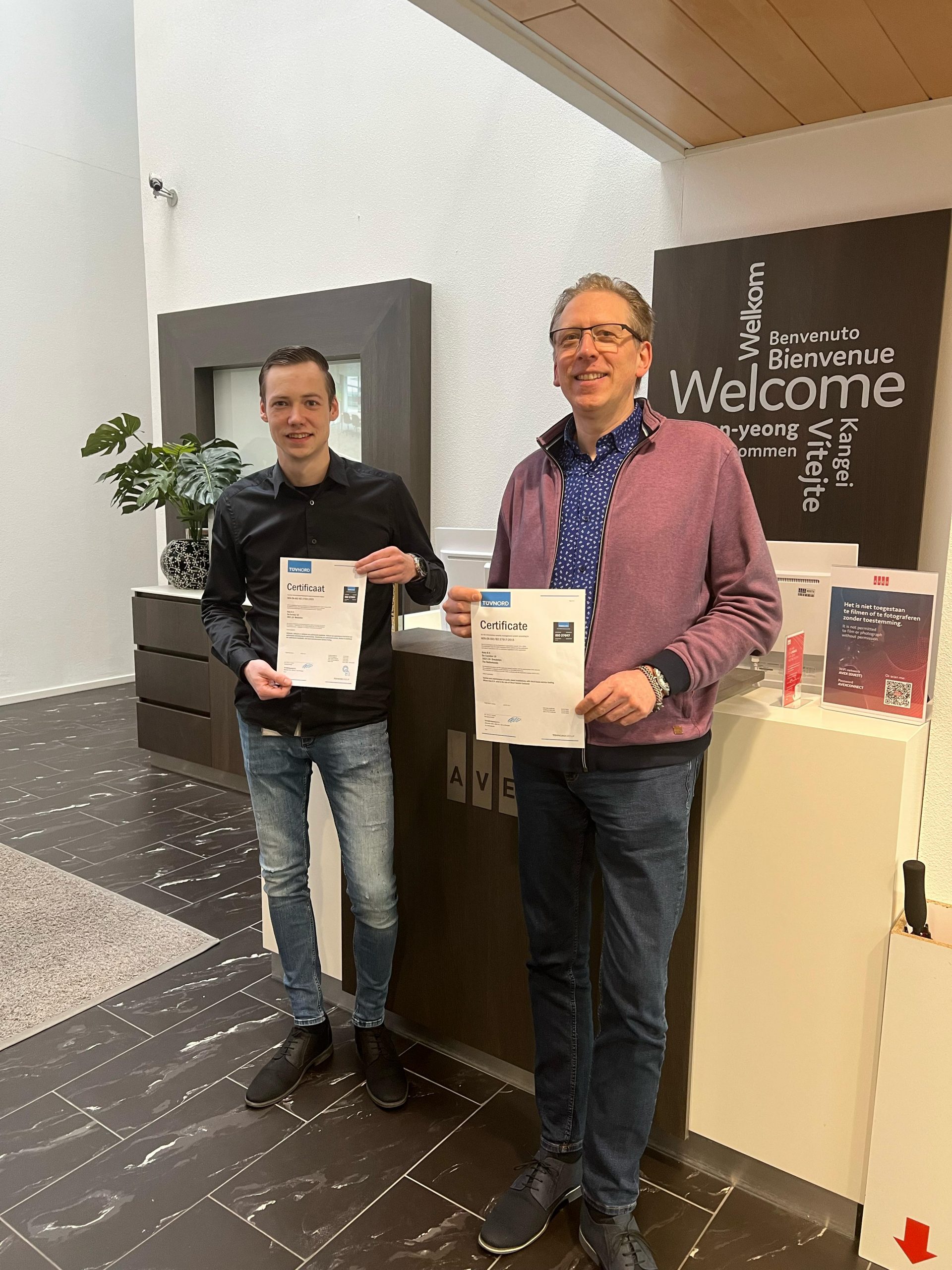 AVEX renews its ISO 27001 and 27017 certification - AVEX