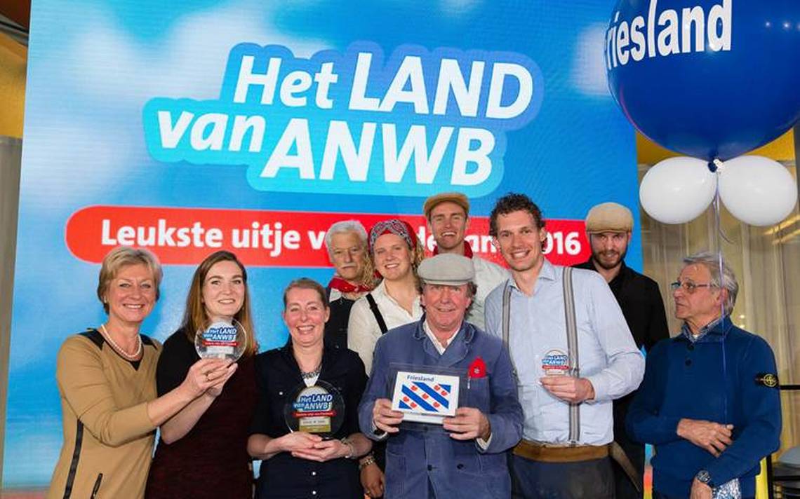 Uitreiking leukste uitje van Nederland door de ANWB