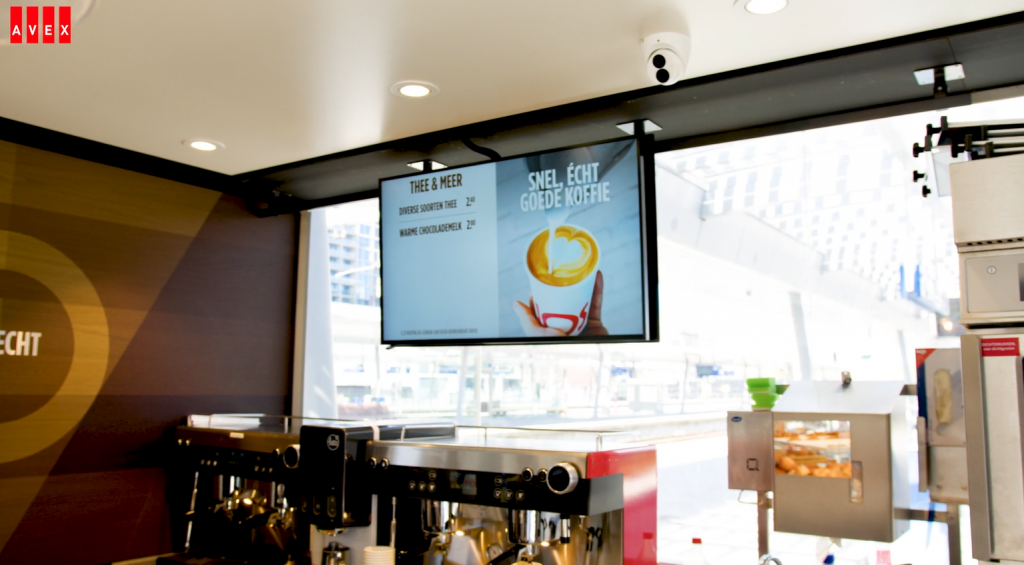 NS Kiosks digital displays realised by AVEX - AVEX UK